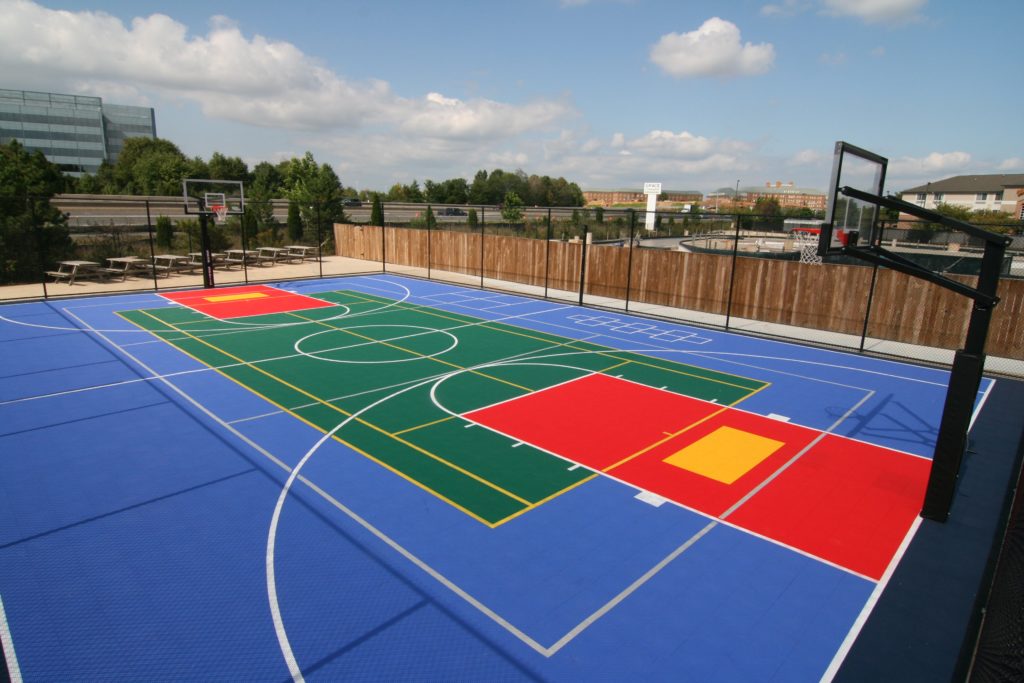 Inter-locking Modular Sports Flooring (PP Tiles) - Crown Traders